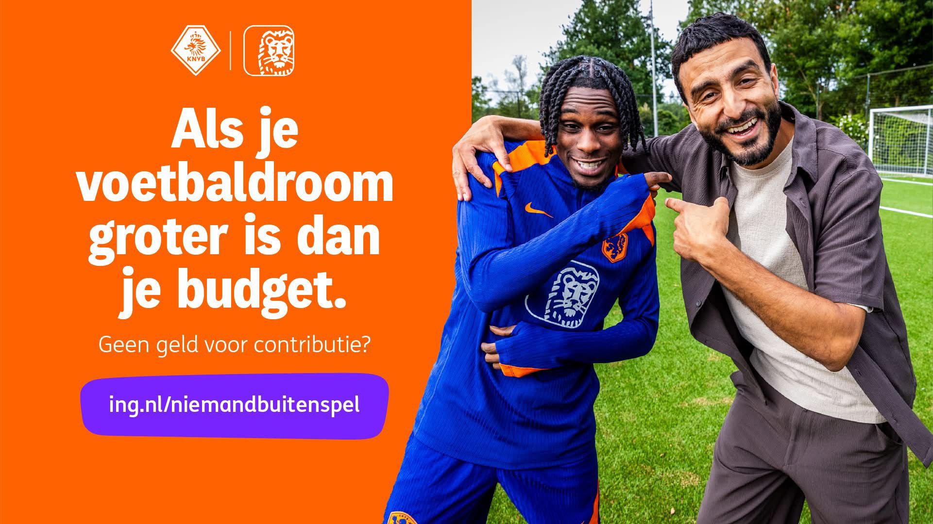 SVIJ helpt kinderen met geldzorgen via Niemand Buitenspel - Voetbalvereniging SVIJ